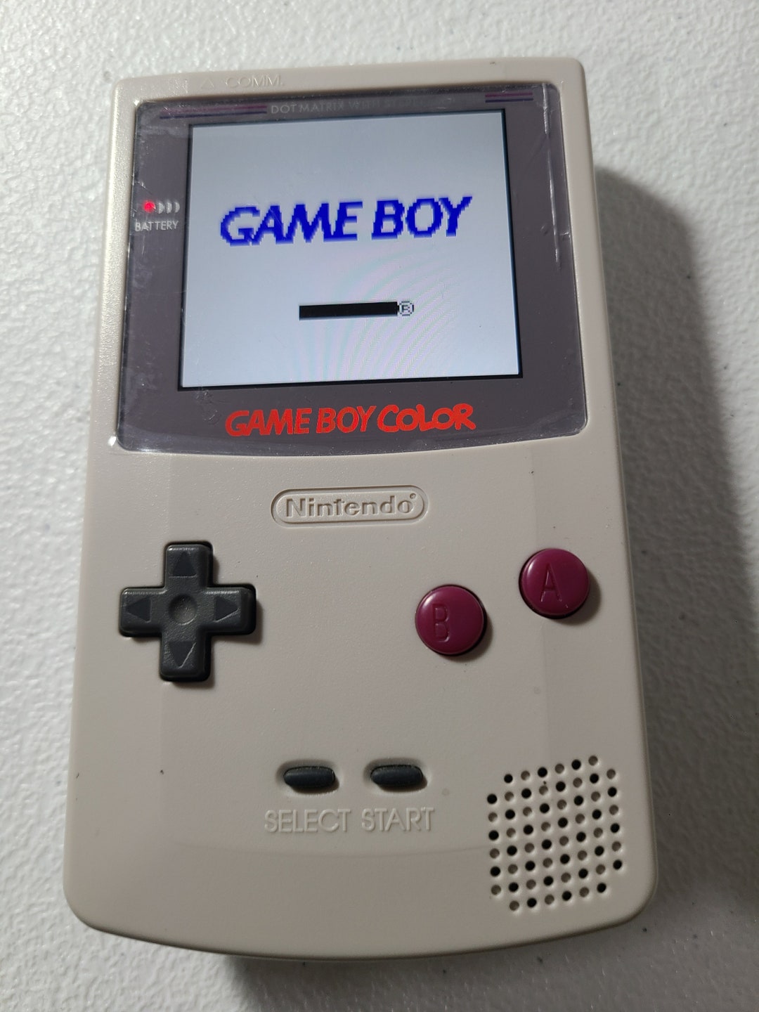 Nintendo Game Boy Color With Dmg(classic Game Boy) Shell + Backlit IPS ...