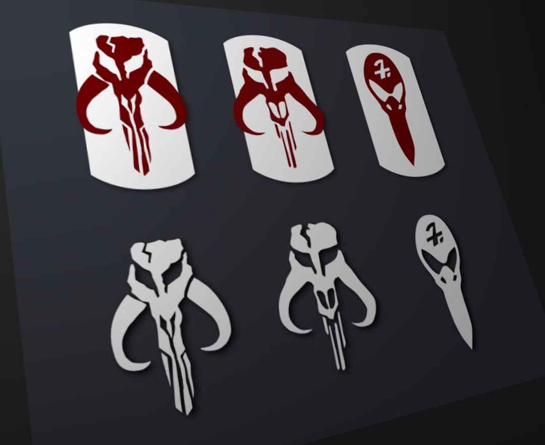 Boba Fett Mandalorian Mythosaur SVG File Pack || Empire Strikes Back ...