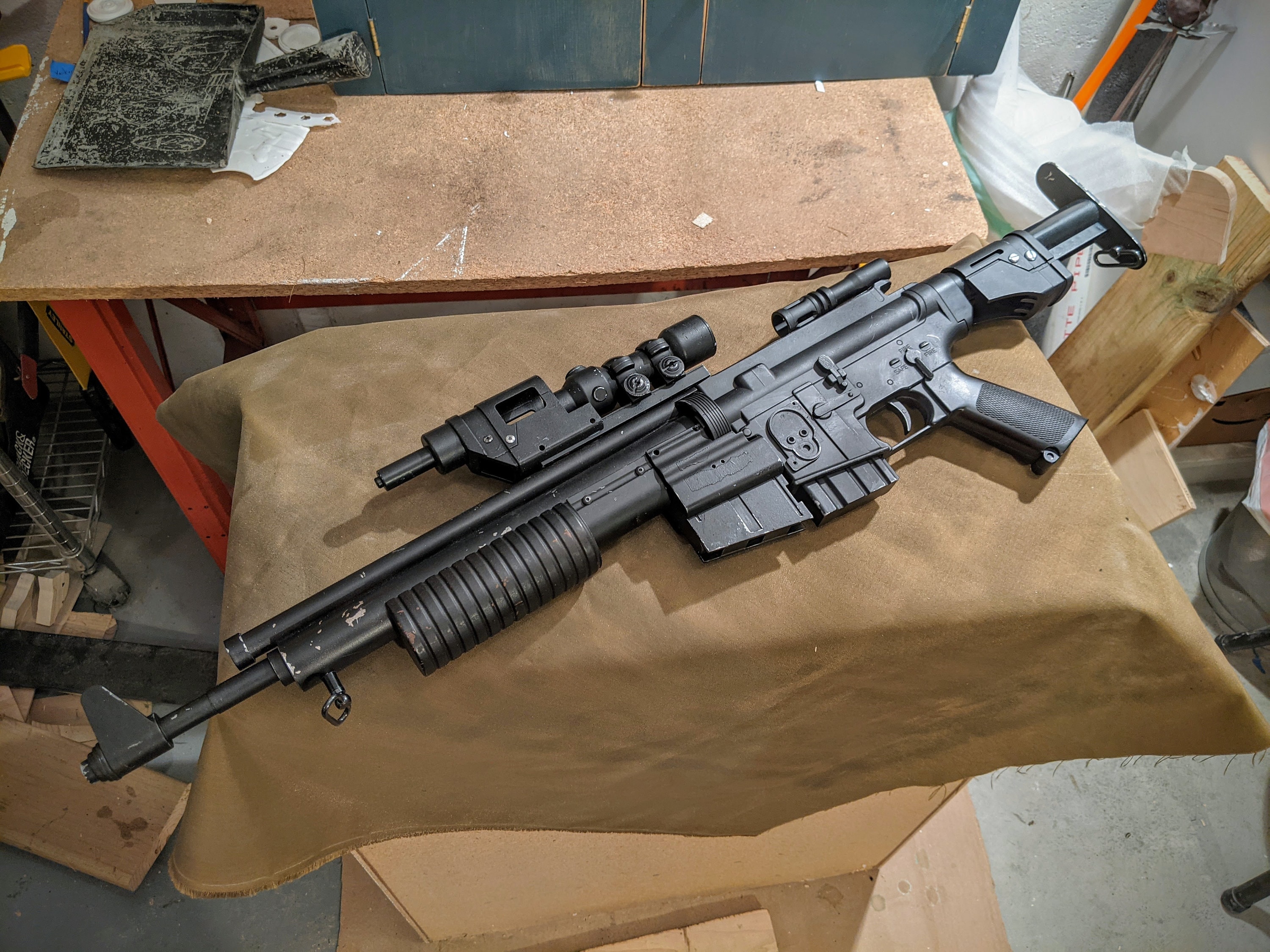 A280 Endor Rebel Blaster Rifle DIY 3D Print Files - Etsy