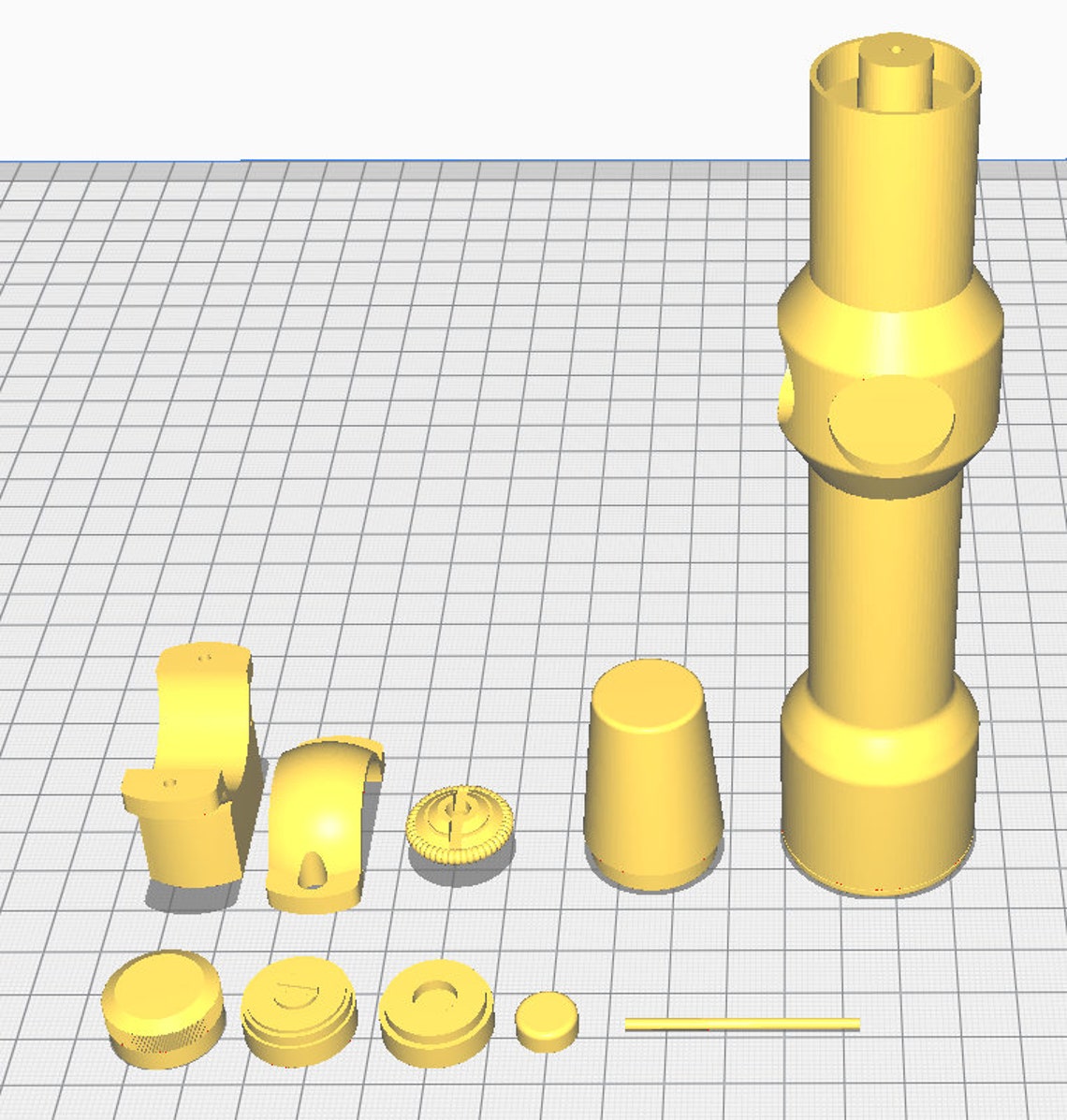 Single Point Scope 3D Print Files (Instant Download) - Etsy