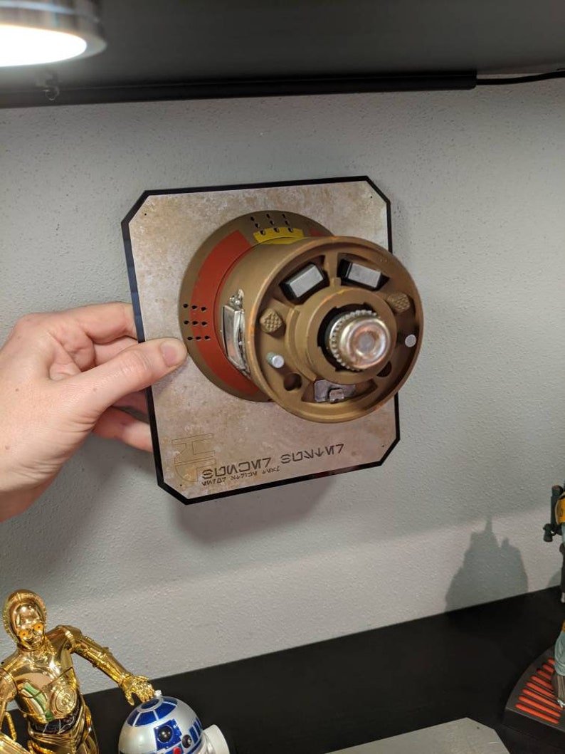 Endor Bunker Buster Proton Grenade Magnetic Display Plaque Kit - Etsy
