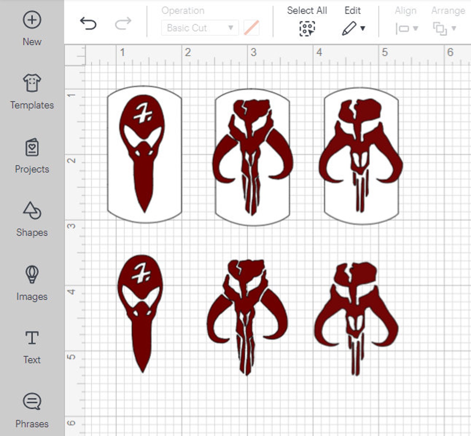 Boba Fett Mandalorian Mythosaur SVG File Pack || Empire Strikes Back ...