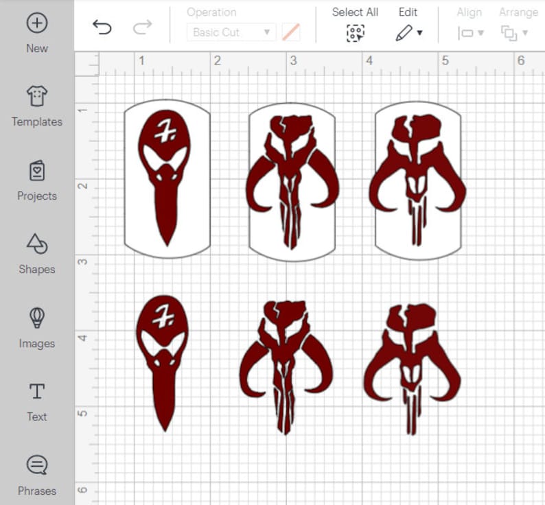 Boba Fett Mandalorian Mythosaur SVG File Pack || Empire Strikes Back ...