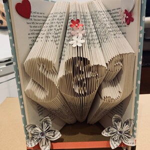 Folded Book Art Name - Etsy