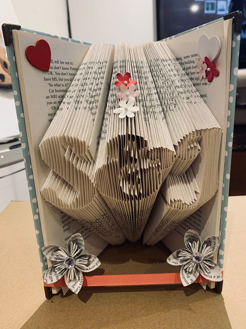 Folded Book Art Name - Etsy