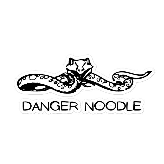Danger Noodle Snake Sticker Creepy Snake Sticker Snake | Etsy