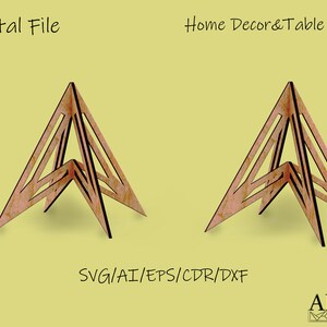Laser Cutter Svg,table Top Decor Dxf,geometric Laser Cut,home ...
