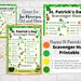 Happy St. Patrick's Day Scavenger Hunt-instant Digital - Etsy