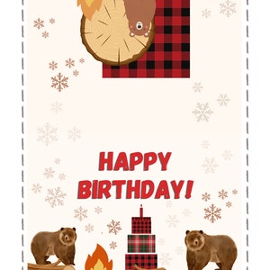 Happy Birthday Printable Birthday Card / Instant Digital Download PDF ...
