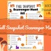 The Best Fun Fall Scavenger Hunt I Spy Instant Digital Download Kids ...