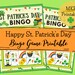 Happy St. Patrick's Day Bingo - Instant Digital Download - Kids Party ...