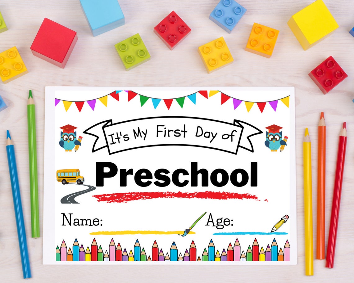 Back to School Sign Printable Set Instant Digital Download Fun First ...