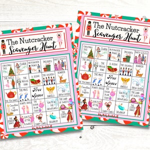 Nutcracker Scavenger Hunt for Kids - Instant Digital Download Ballet ...
