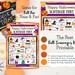 Happy Halloween! Scavenger Hunt Bingo I Spy Instant Digital Download ...