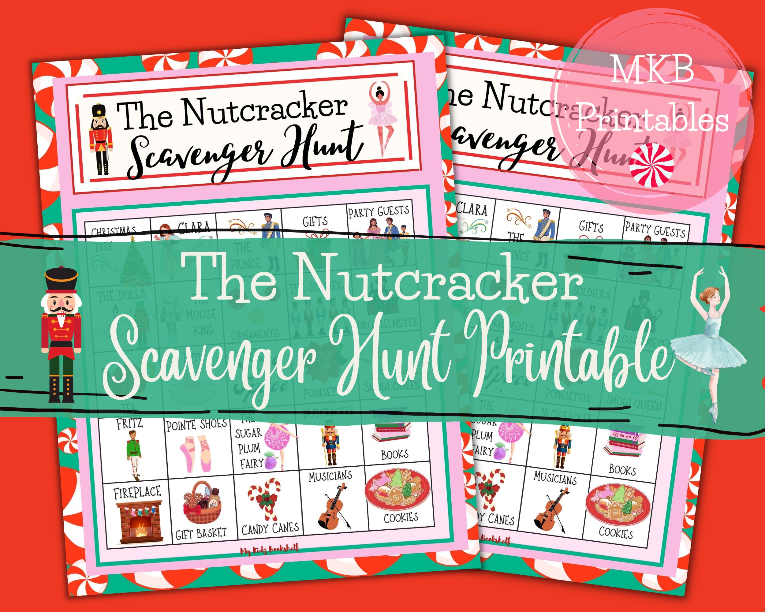 I Spy Nutcracker Scavenger Hunt for Kids Storybook Version - Etsy