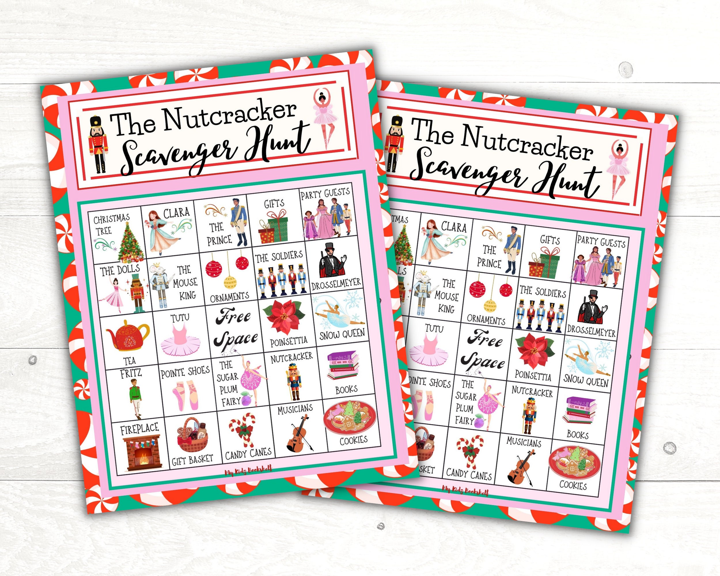 I Spy Nutcracker Scavenger Hunt for Kids Storybook Version - Etsy