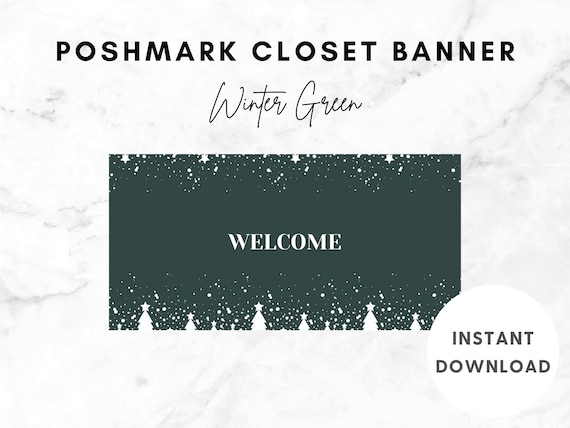 Poshmark Banner Header Poshmark Closet Dividers Signs - Etsy