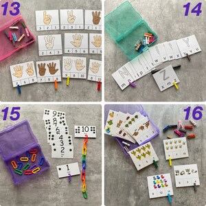 Preschool Activity Bundle 16 Task Box Learning Activities and - Etsy