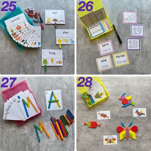 Build a Bundle 16 Task Box Learning Activity Sets and Carrying Case ...