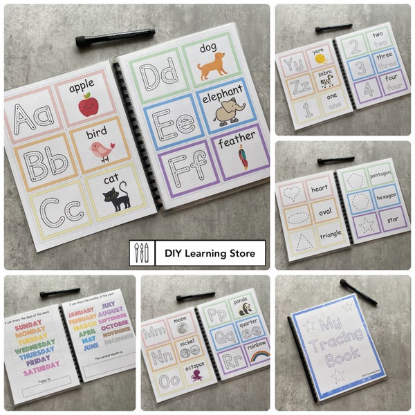Preschool Learning Binder - Etsy