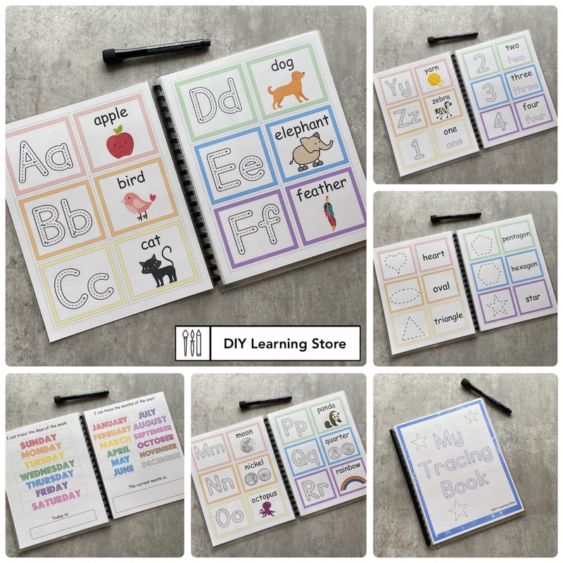 Preschool Learning Binder - Etsy