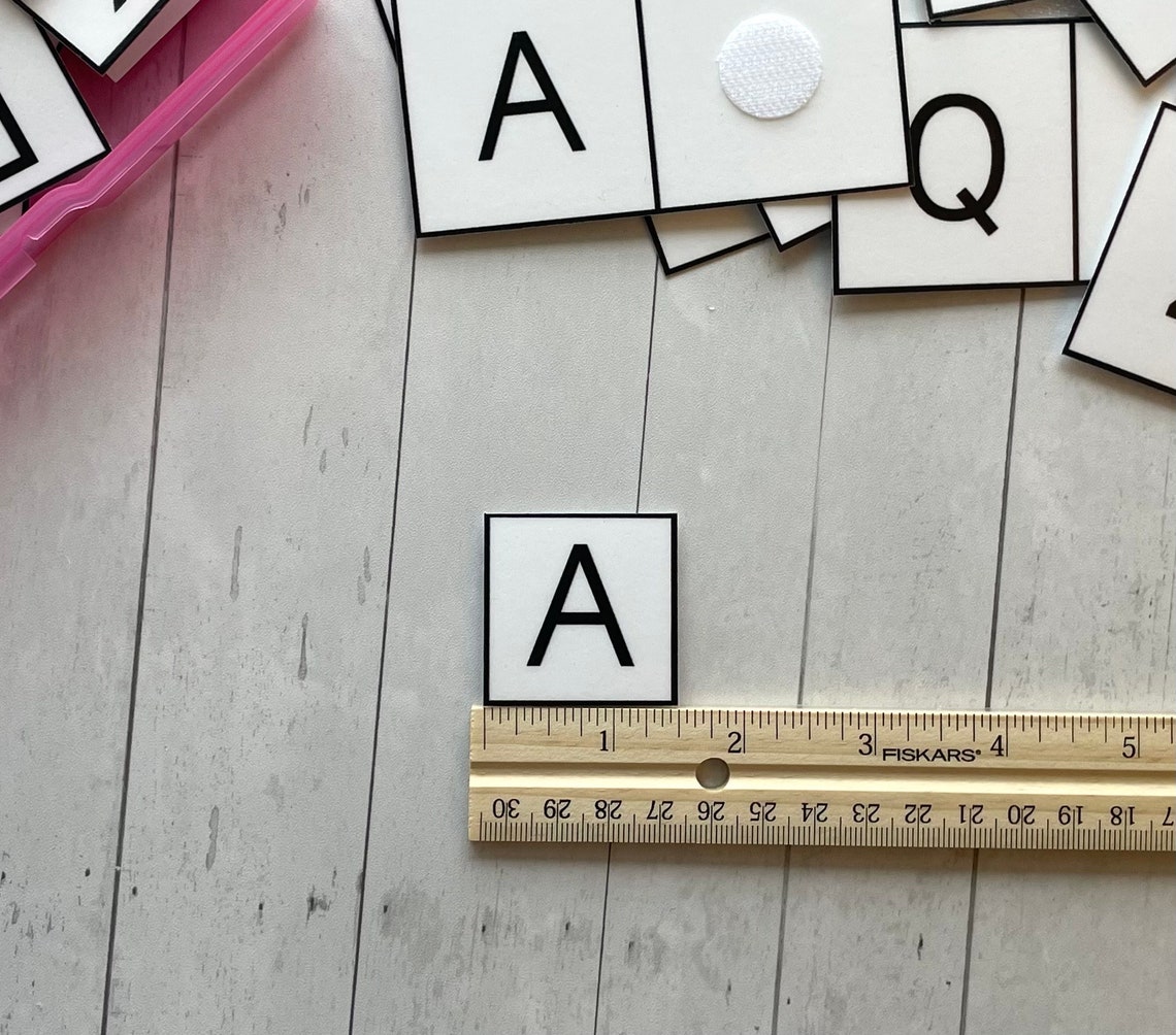 Uppercase Letter Matching- Task Box Activity Set- for Toddlers ...