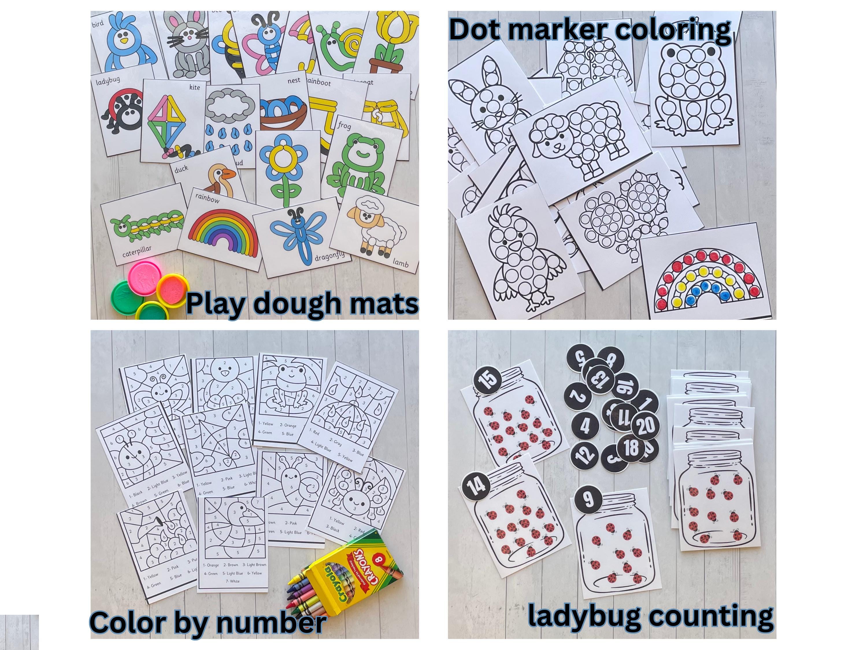 Spring Task Box Bundle- 16 Activities for Preschool, Kindergarten ...