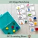 3D Shapes Task Box Activity Set- Montessori Learning Toy for Preschool ...