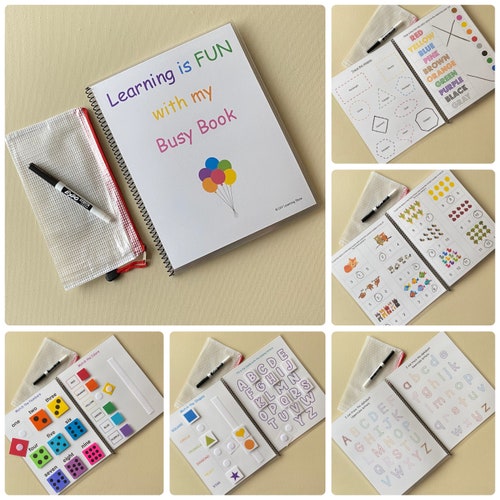 Community Helpers Busy Book Toddler Activities Busy Binder - Etsy