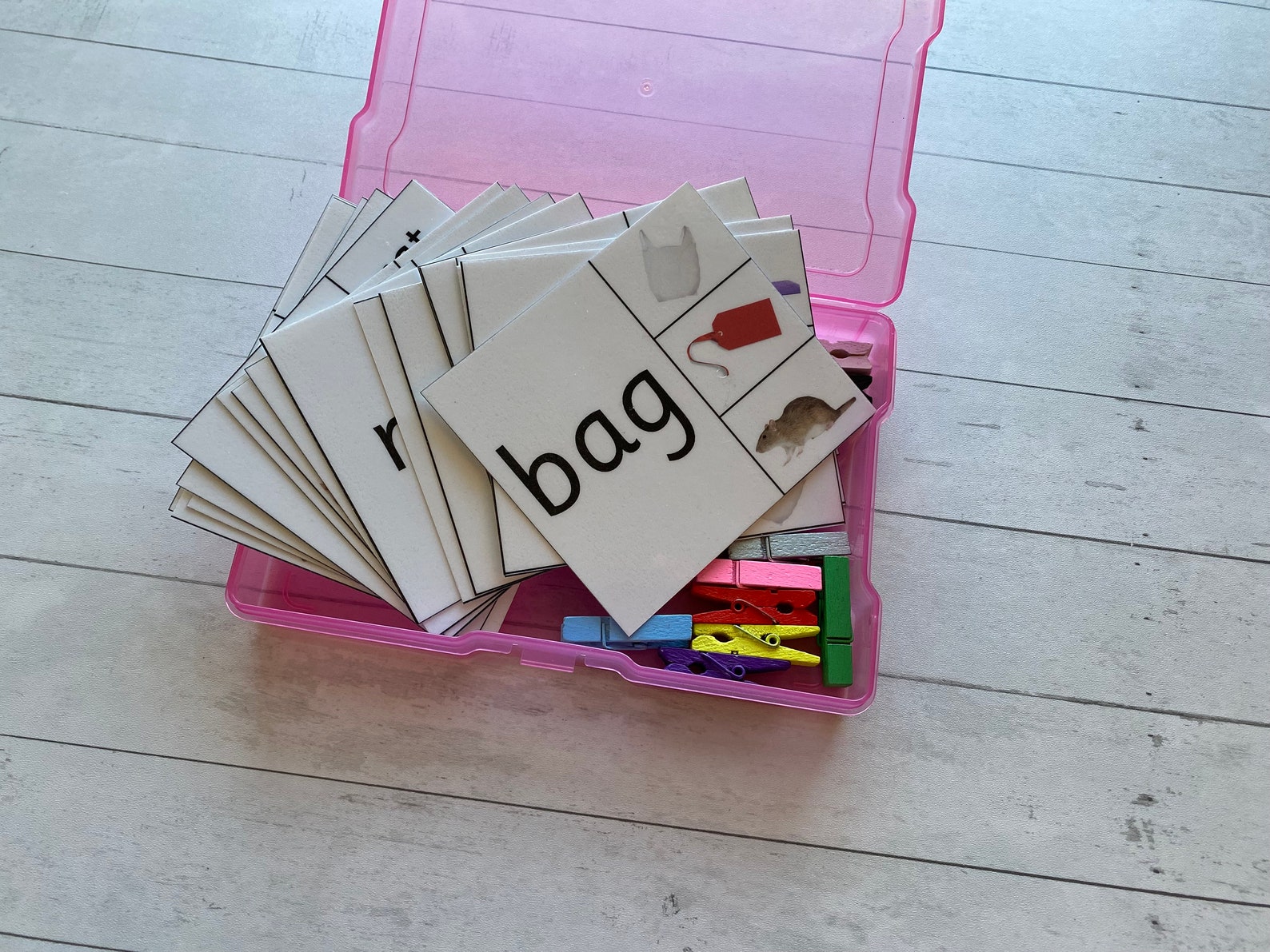 Short A Vowel Sounds- Phonics Activity Set- Montessori Preschool ...