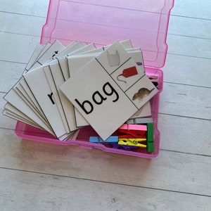 Short A Vowel Sounds- Phonics Activity Set- Montessori Preschool ...