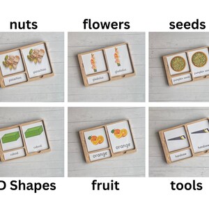 3 Part Cards Mega Bundle- 20 Themes- Nomenclature Cards- Montessori ...