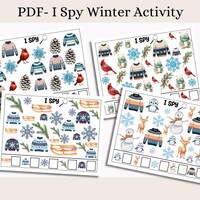I Spy EASTER Game | Easter PRINTABLE Activities | Look Count & Find ...