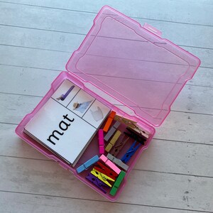 Short A Vowel Sounds- Phonics Activity Set- Montessori Preschool ...