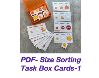 Sorting Task Box - Etsy