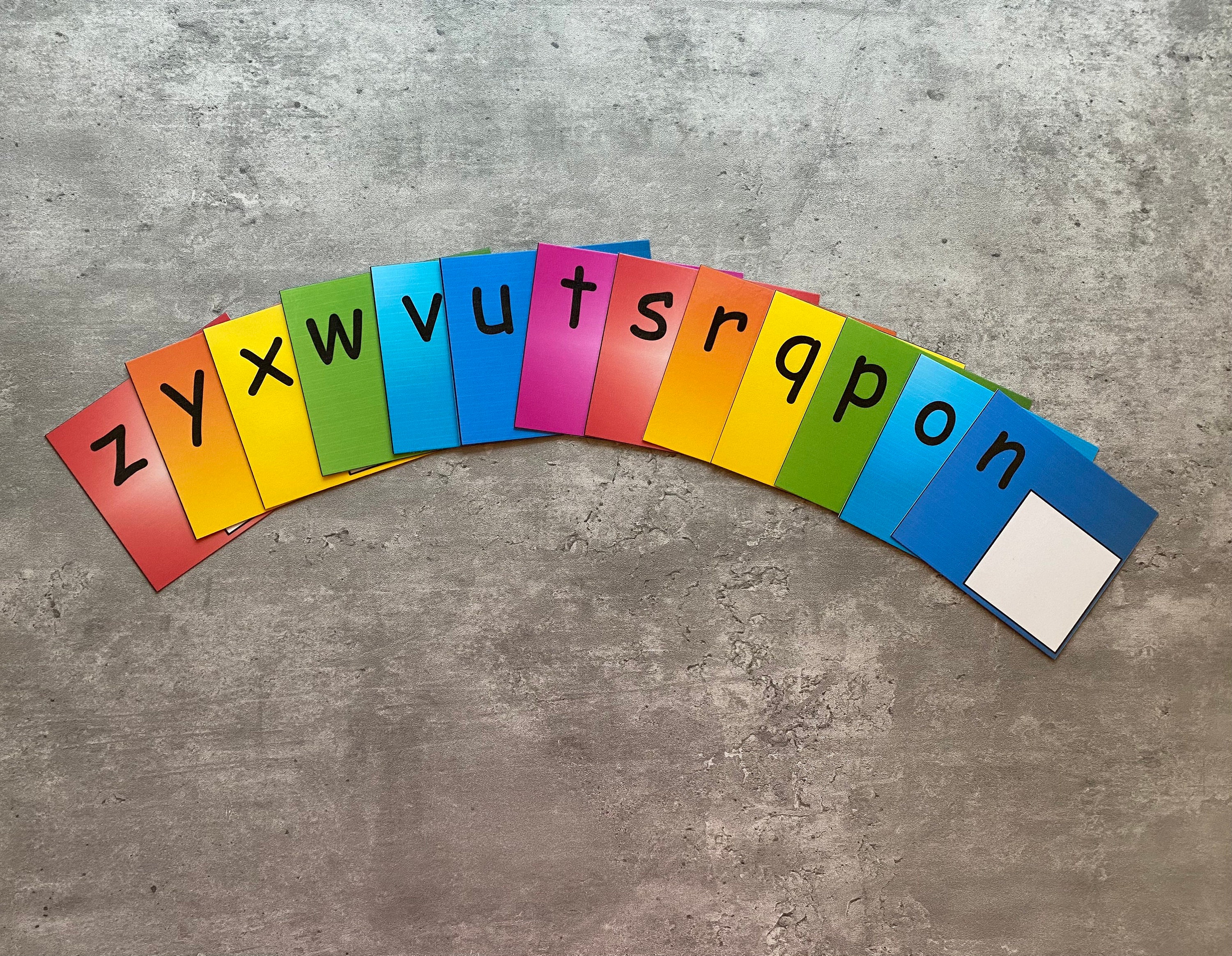 Lowercase Letter Match Task Box- Preschool Letters, Alphabet Matching ...
