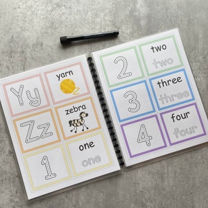 My Tracing Book- Preschool/ Homeschool/ Special Education-reusable ...