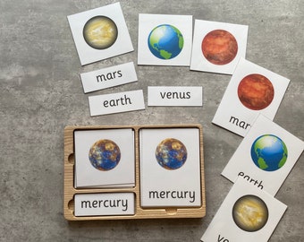 Opposites Matching Game Cards Montessori Toddler Matching - Etsy