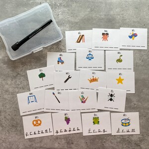 Consonant Blends Spelling Activity Set | Printable Literacy Game for ...