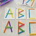 Craft Sticks Alphabet Activity Set- Preschool, Homeschool, Special ...