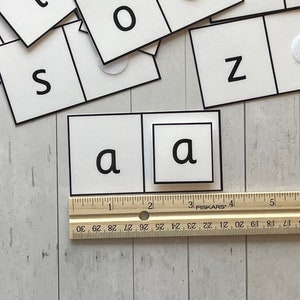 Lowercase Letter Matching- Errorless Task Box Activity Set- for ...