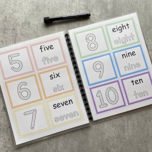 My Tracing Book- Preschool/ Homeschool/ Special Education-reusable ...