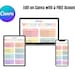 Kids Weekly Schedule- Editable Canva Template- Chore List- Task Planner ...