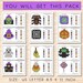 Halloween Counting Snap Block Mats- 12 Visual Cards- Preschool ...