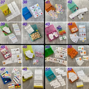 Build a Bundle 16 Task Box Learning Activity Sets and Carrying Case ...