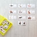Animal Matching- Task Box Activity Set- for Preschool, Toddlers ...
