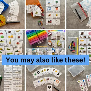 PDF Rhyming Words Activity Set-instant Download Montessori Learning Toy ...