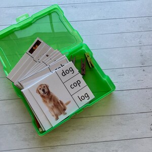 Short O Vowel Sounds Phonics Activity Set- Montessori Preschool ...