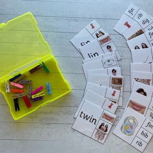 Short I Vowel Sounds Phonics Activity Set- Montessori Preschool ...