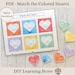 PDF Match the Colored Hearts Valentine's Day Activity Page for ...